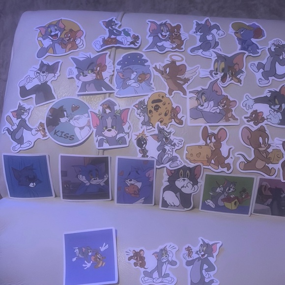 Other | 5 Piece Tom Jerry Stickers | Poshmark